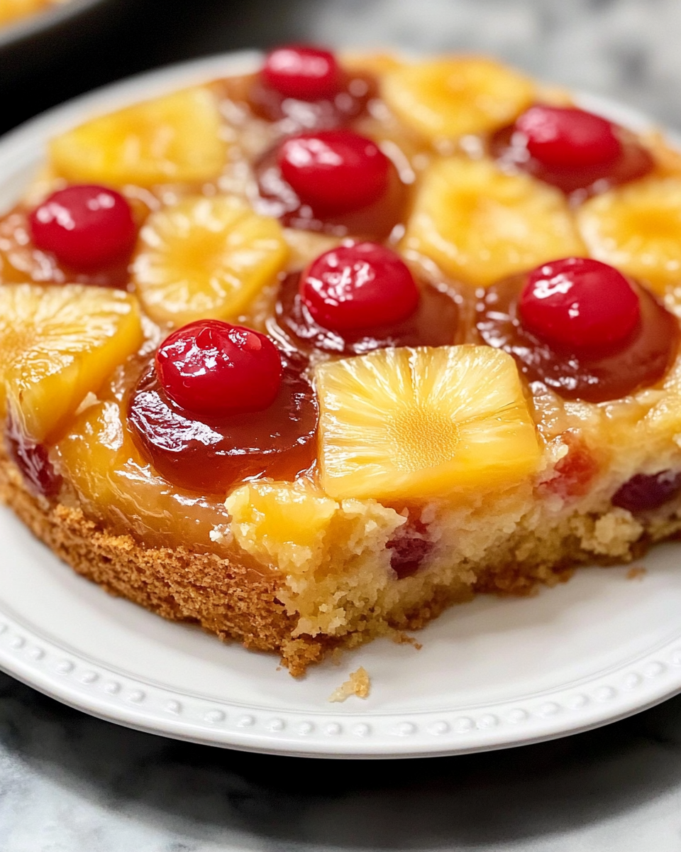Pineapple Upside Down Dump Cake: Easy, Delicious, and Tropical Dessert - Momy Cooks