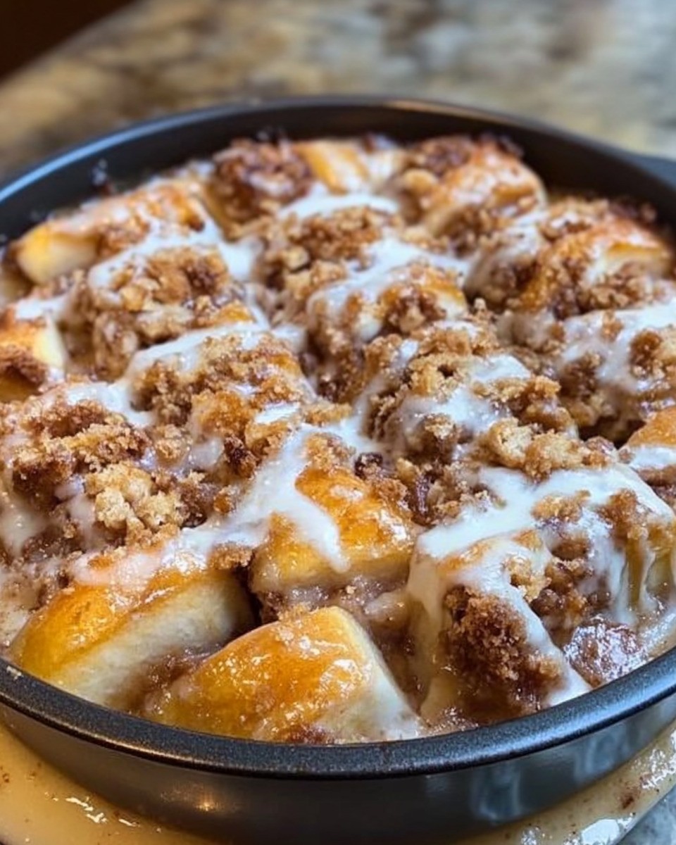 Apple Crisp Cinnamon Roll Casserole Recipe: A Cozy, Sweet Delight ...