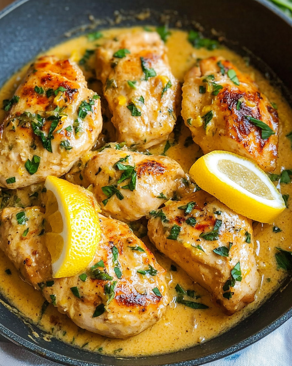 Baked Lemon Butter Chicken – Juicy, Flavorful & Easy Recipe - Momy Cooks