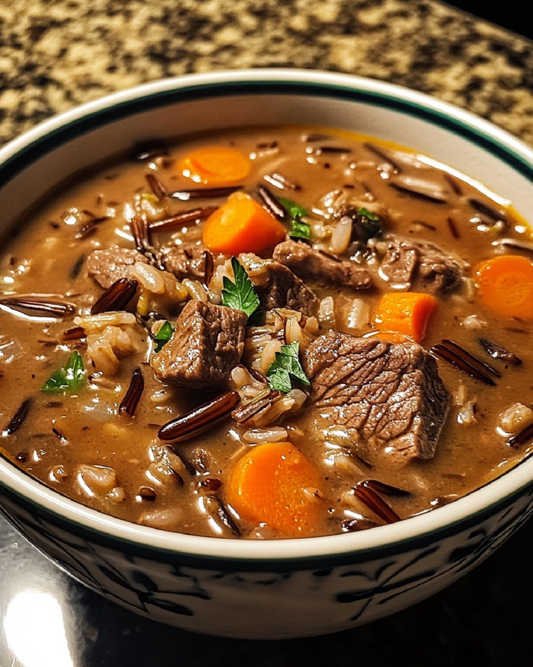 Beef and Wild Rice Soup Recipe: A Hearty Comfort Dish - Momy Cooks