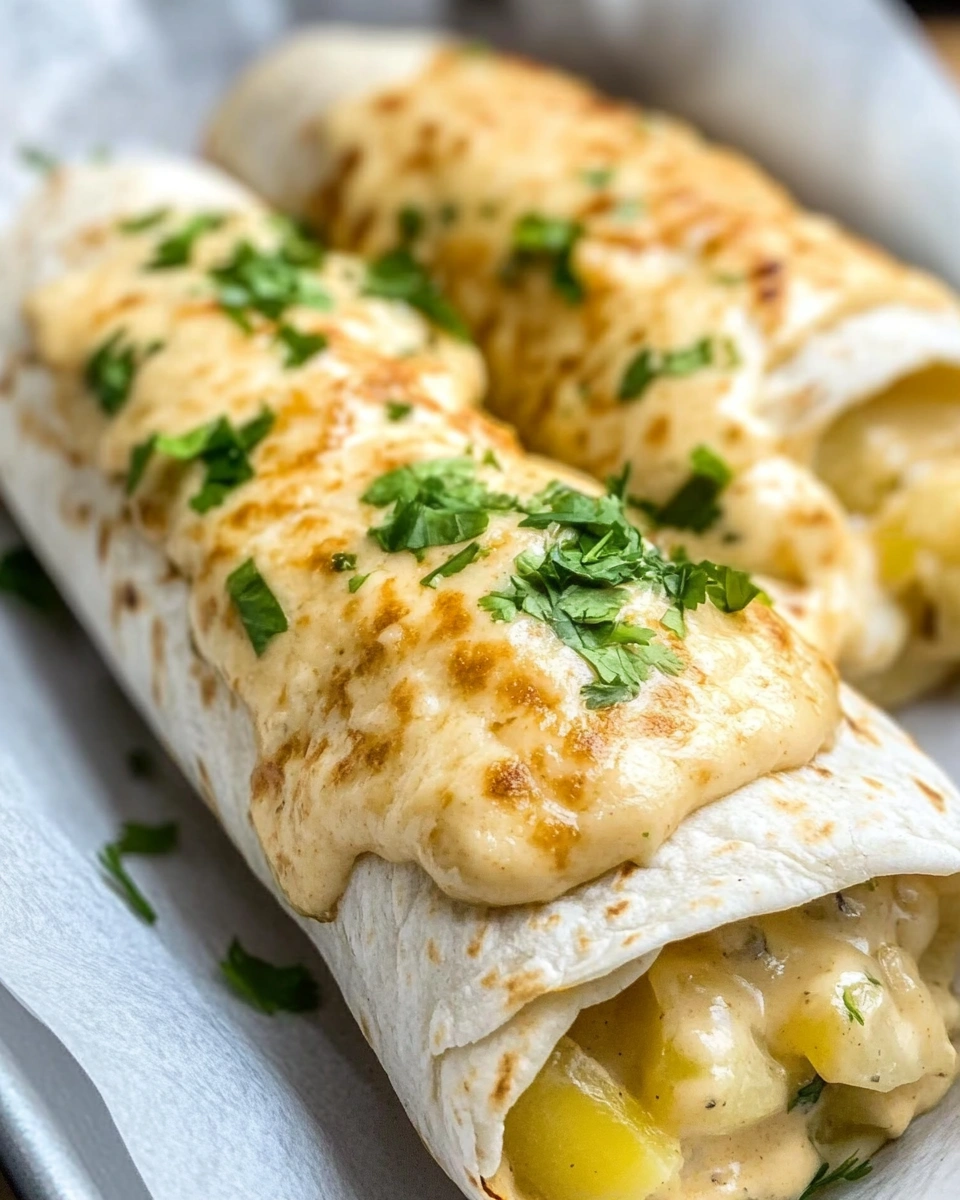 Cheesy Potato Burritos Recipe: A Delicious & Easy Meal for Any Time of ...