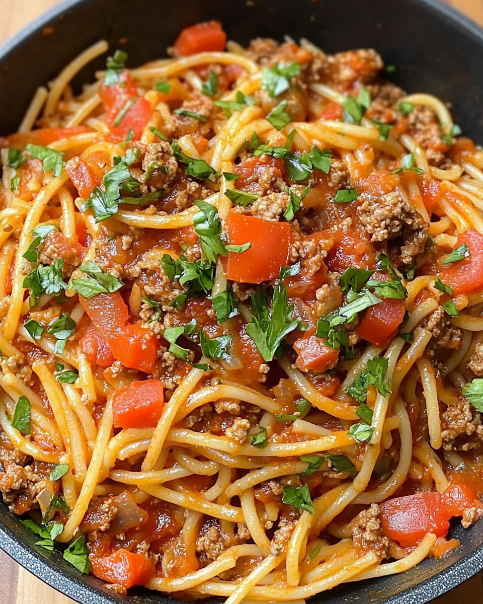 Easy One Pot Taco Spaghetti Recipe: A Quick and Flavorful Dinner Idea ...