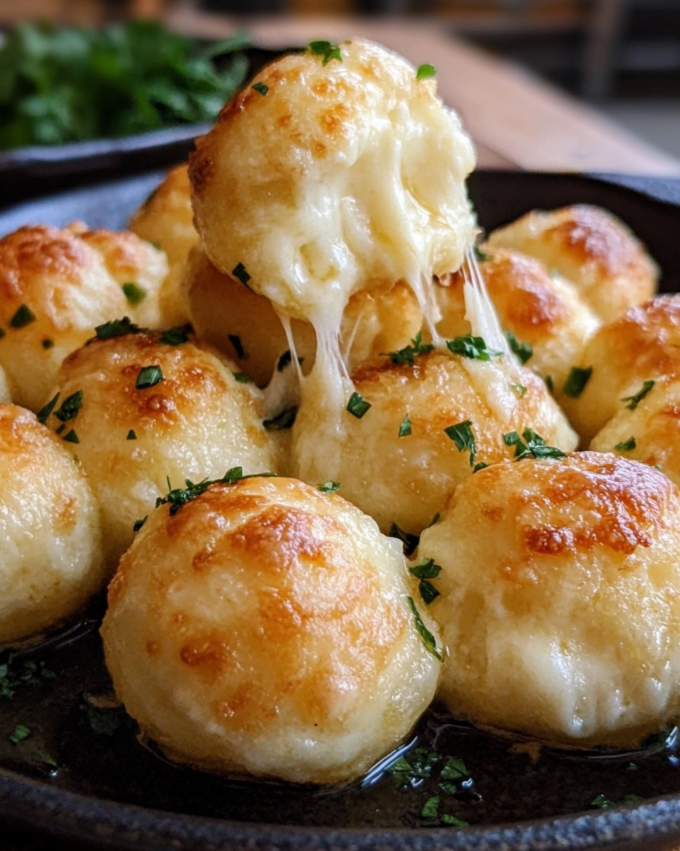 Golden Garlic Cheese Bombs: Cheesy, Buttery, and Irresistibly Delicious ...