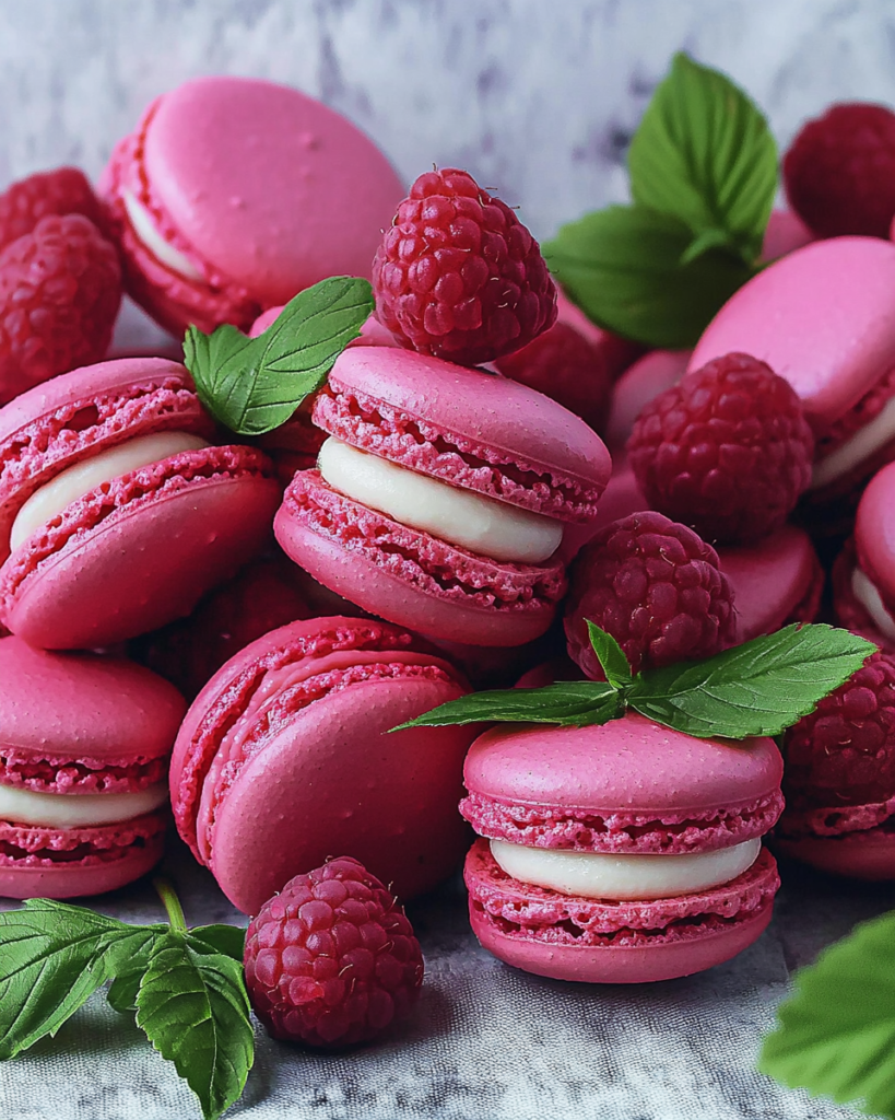 How to Make Delicious Raspberry Macarons: A Step-by-Step Guide - Momy Cooks