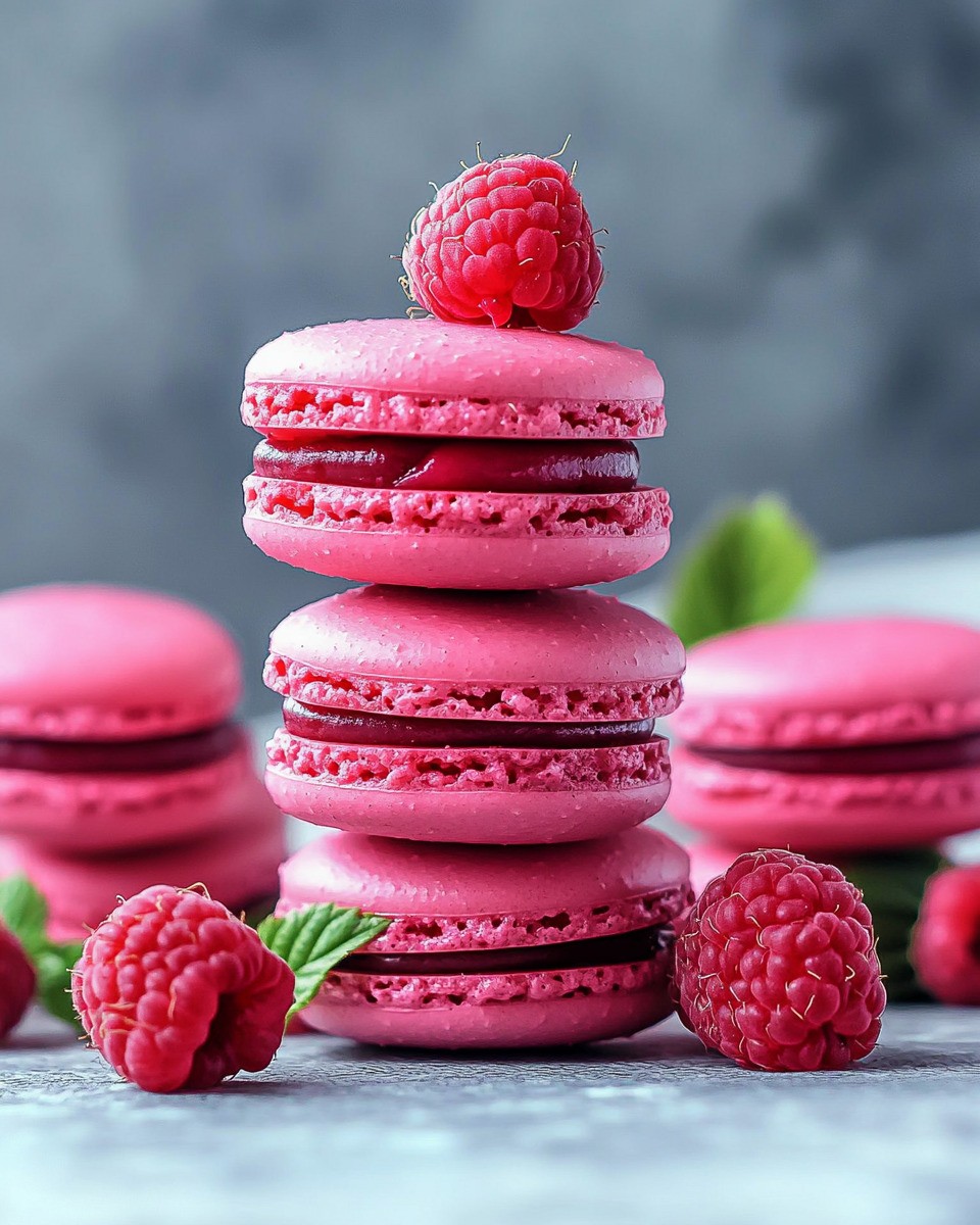 How to Make Delicious Raspberry Macarons: A Step-by-Step Guide - Momy Cooks