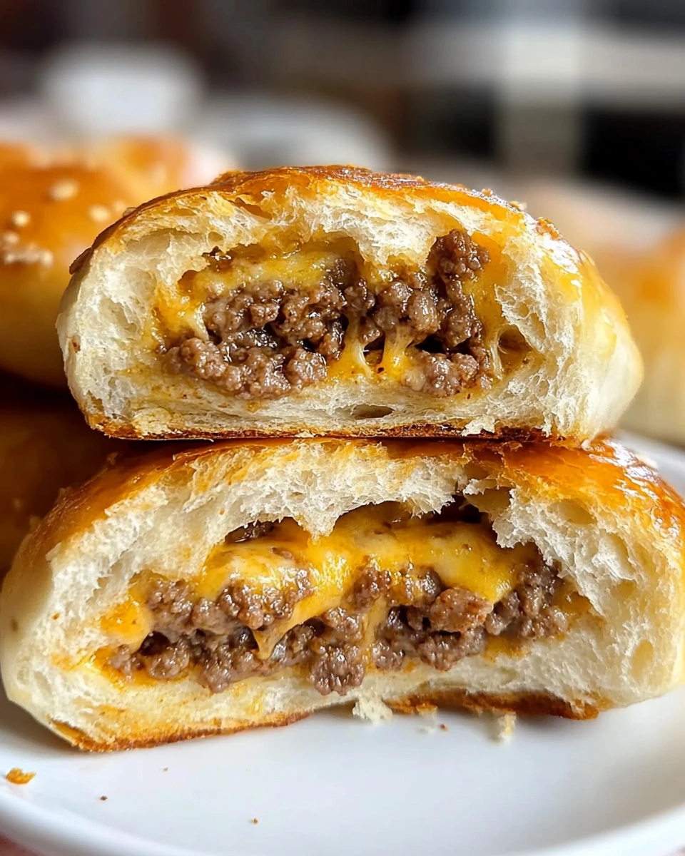 Cheesy Ground Beef Stuffed Bread Roll: A Delicious and Easy Recipe ...