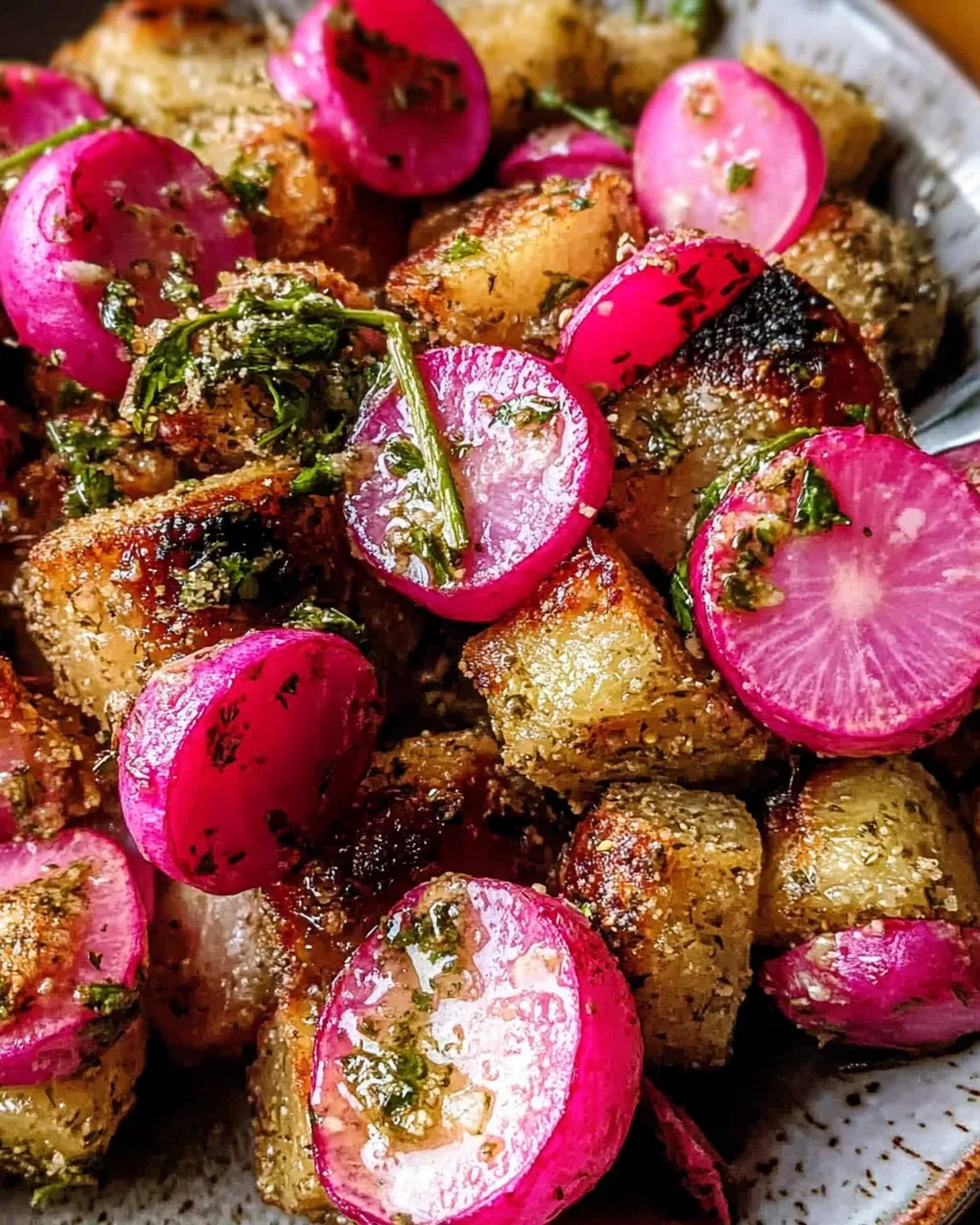 Roasted Radishes with Herb Butter: A Simple and Flavorful Side Dish ...