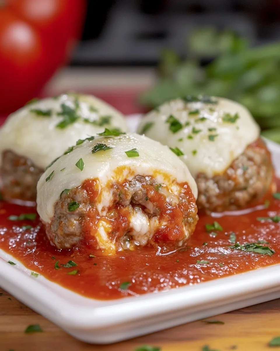 Cheesy Stuffed Meatballs – A Flavor-Packed Family Favorite - Momy Cooks