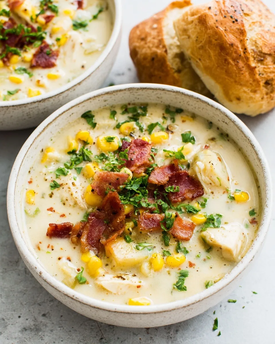 Hearty Chicken Corn Chowder Recipe: A Comforting Classic Done Right ...