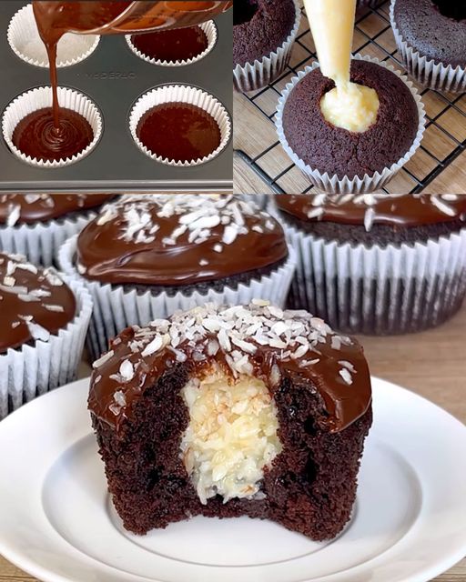 Fudgy Chocolate Muffin - Momy Cooks