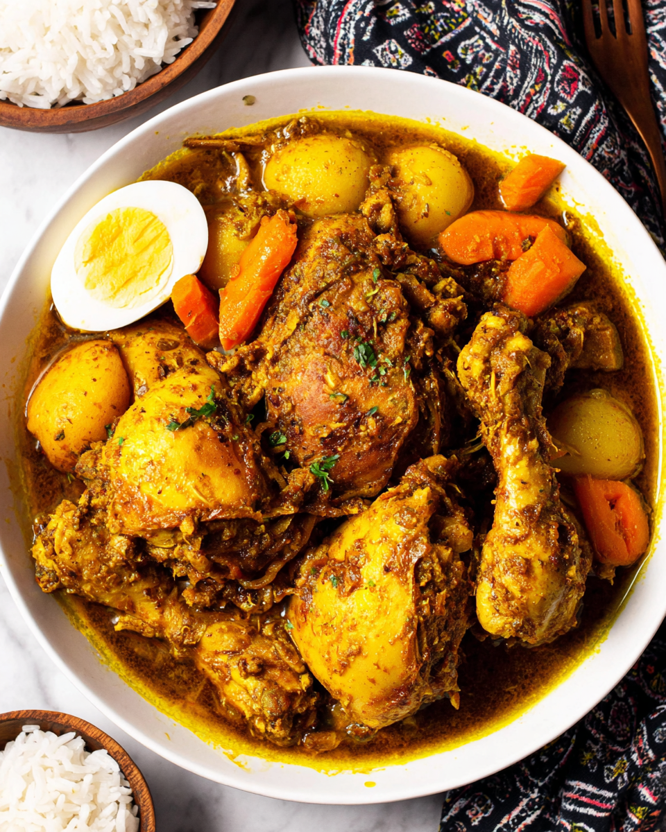 Authentic Jamaican Curry Chicken Light • no-fail technique - Momy Cooks