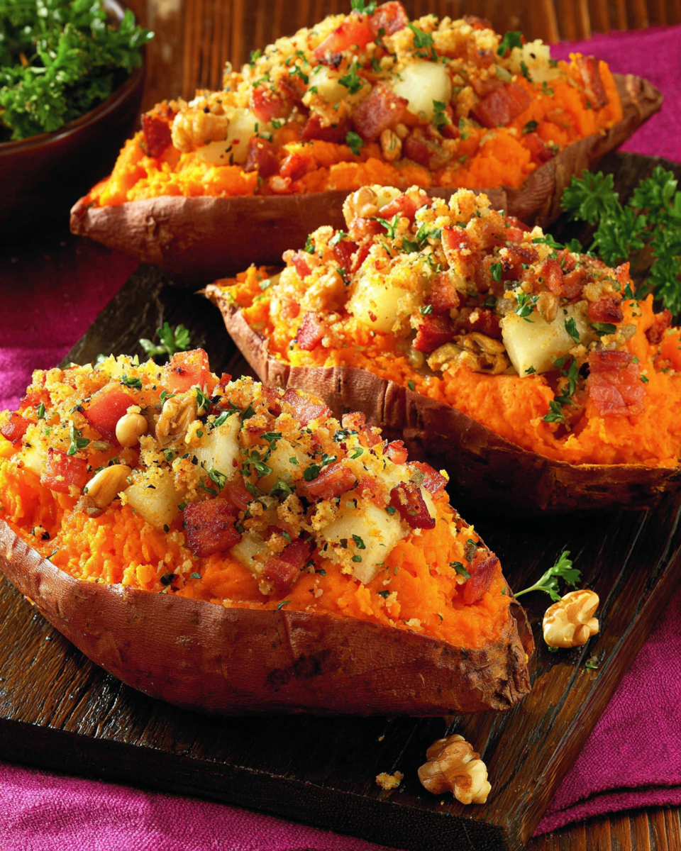 Deliciously Sweet Brown Sugar Roasted Sweet Potatoes - Momy Cooks