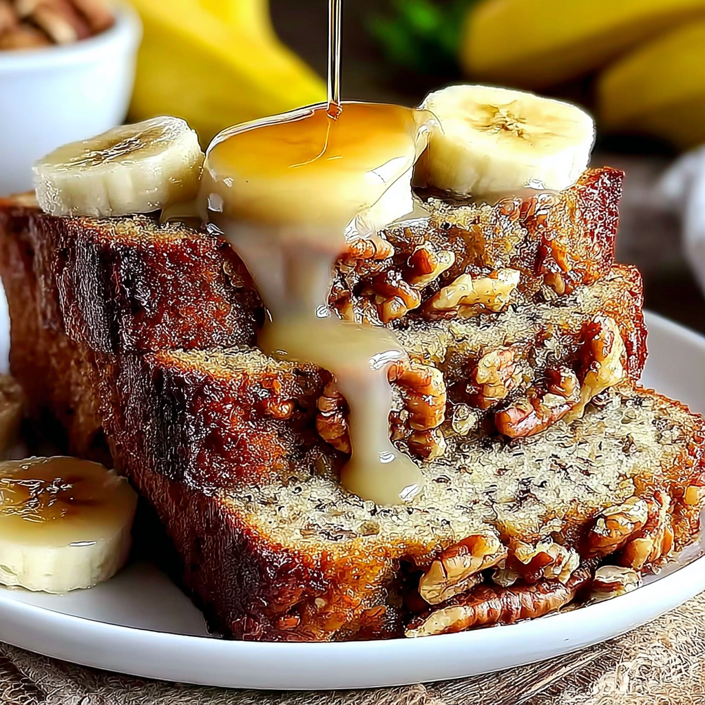 Banana Bread with Maple Syrup for Cozy Mornings