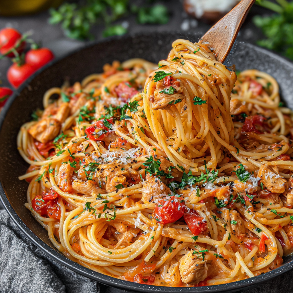 Delicious Chicken Spaghetti for the Home Cook